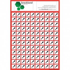 Hazard GHS-CLP Pictogram Labels | Breckland Scientific Supplies UK ...