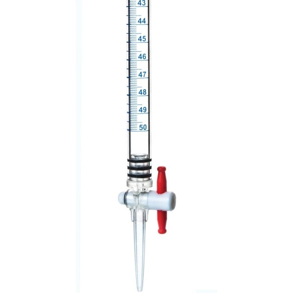Acrylic Burette - blue | School Science Equipment | brecklandscientific ...