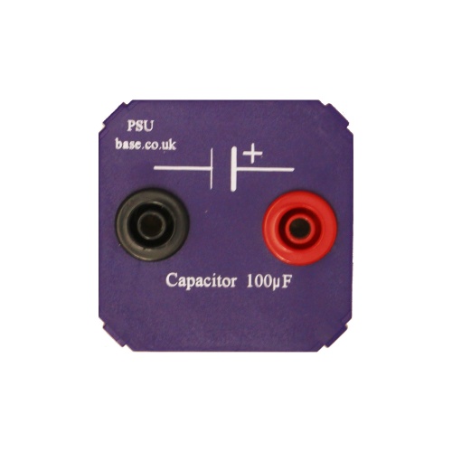 PSU Base Modular Electricity Components Capacitor 100 µF | School ...