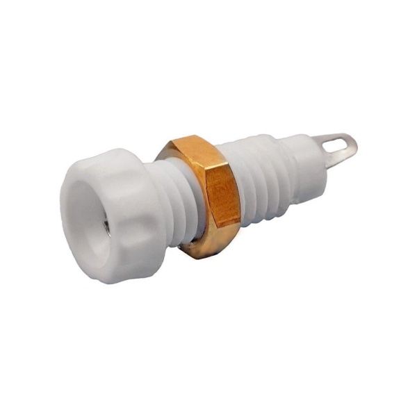 Insulated 4mm Sockets - White | School Science Equipment ...