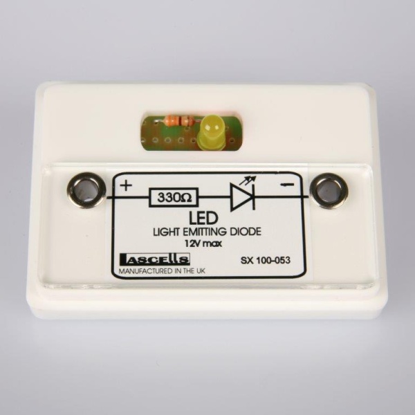 Mounted Component - LED Yellow | School Science Equipment ...
