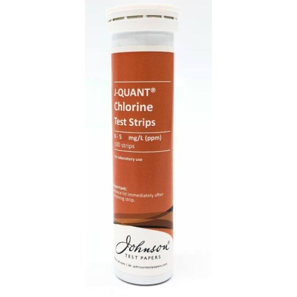 Chlorine 5 Test Strips | School Science Equipment | brecklandscientific ...