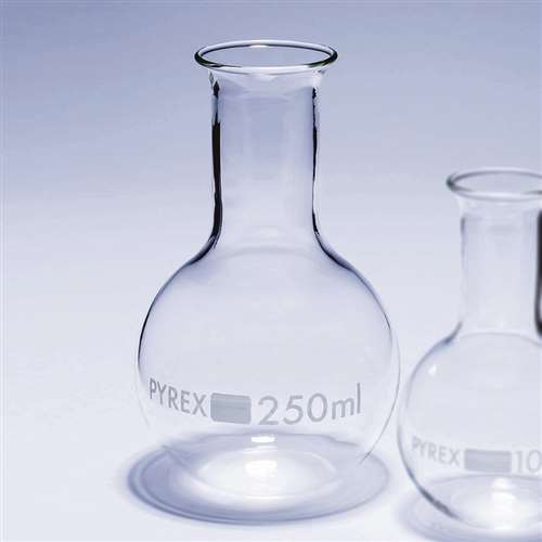 Flat Bottom Flasks - Pyrex - 250ml | School Science Equipment ...
