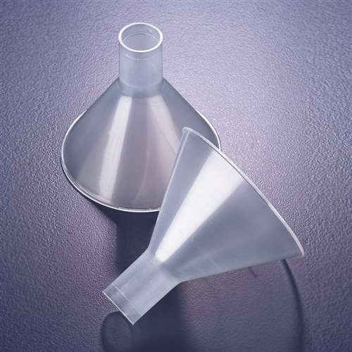 Powder Funnel, Polypropylene - 100mm | School Science Equipment ...