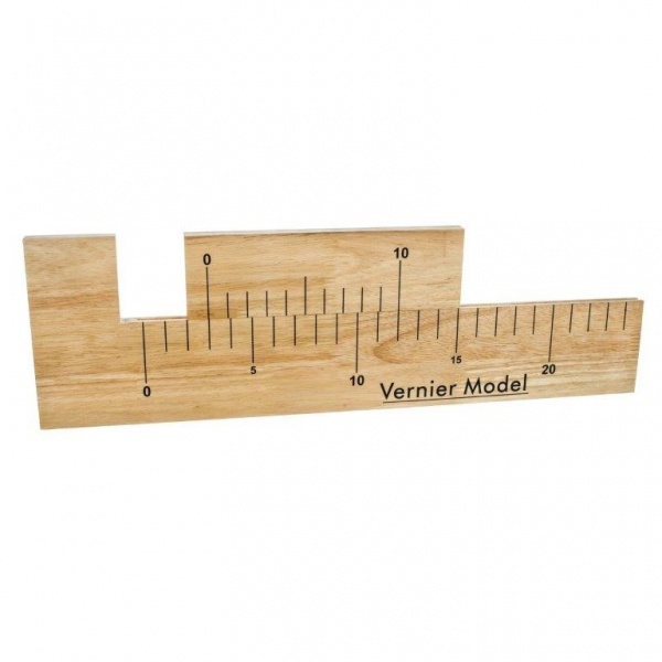 Demonstration Vernier Scale - Wooden | School Science Equipment ...
