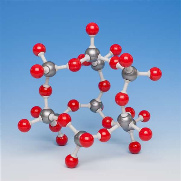 Molymod® Quartz (Silicon Dioxide) | School Science Equipment ...