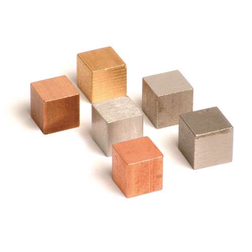 Metal Cubes 10mm sides | School Science Equipment | brecklandscientific ...