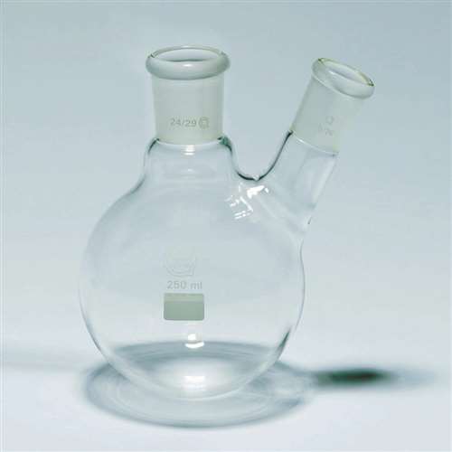 2 Neck Round Bottom Flask 250ml 24 29 19 23 School Science