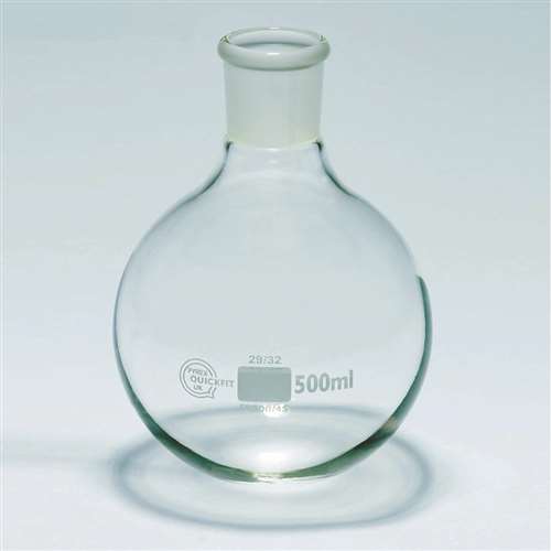 Standard Flask Round Bottom - 14/23 - 100ml | School Science Equipment ...