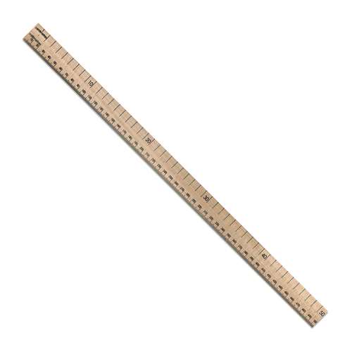 1m Wooden Rule - Horizontal - cm&mm | School Science Equipment ...