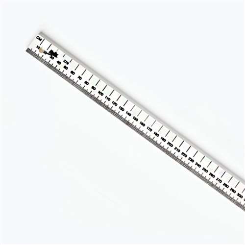 1m White Plastic Rule - Horizontal | School Science Equipment ...