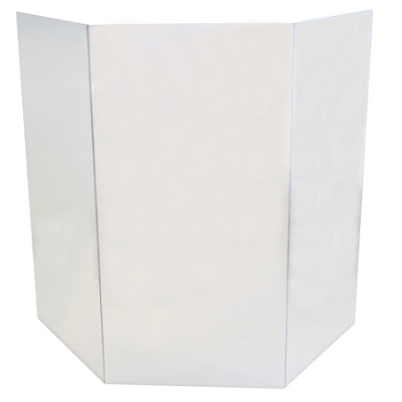 Angled Safety Screen | School Science Equipment | brecklandscientific.co.uk