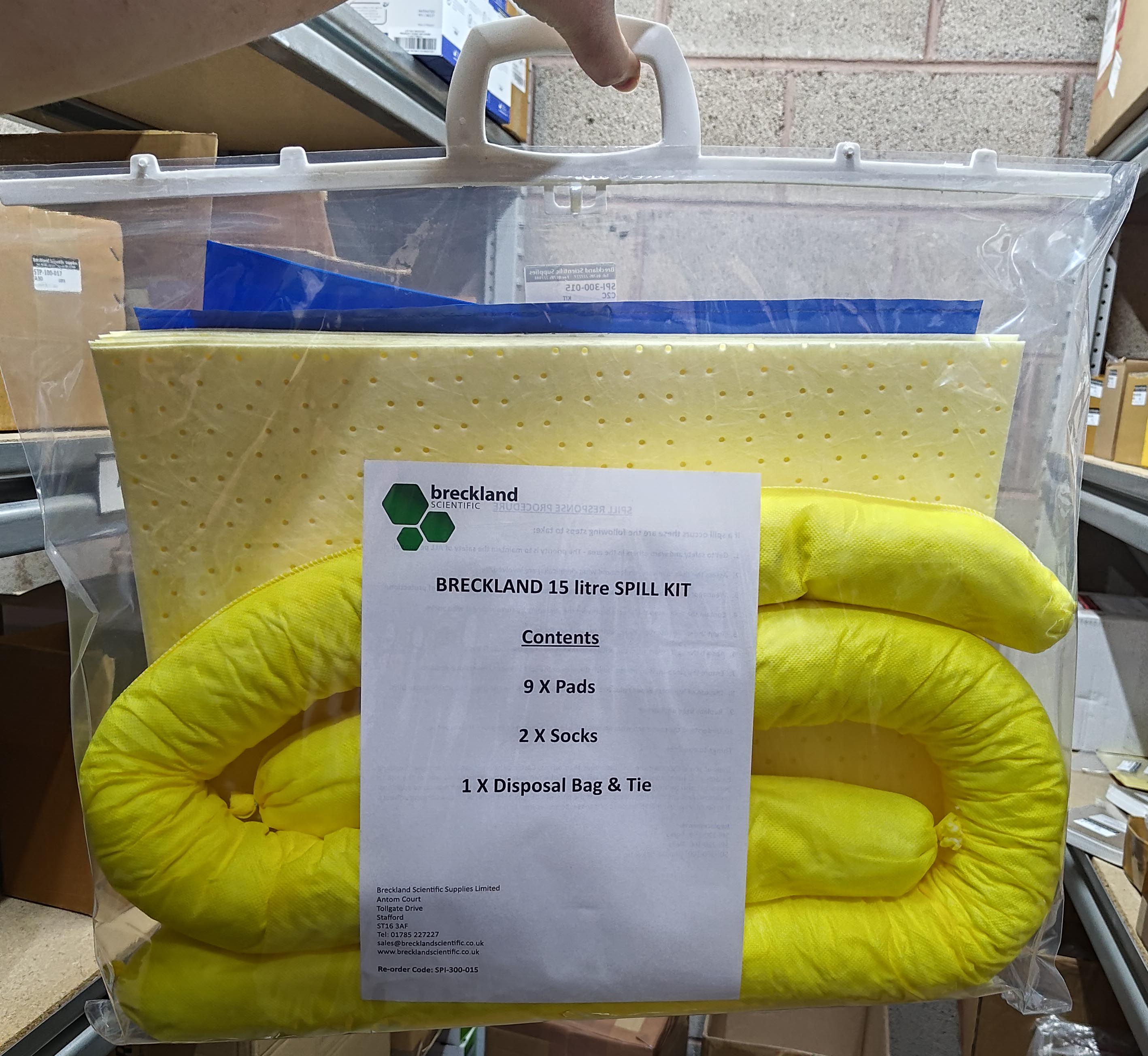 Emergency Chemical Spill Kit | School Science Equipment ...