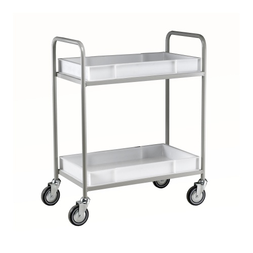 Removable Tray 2 Tier Trolley | School Science Equipment ...
