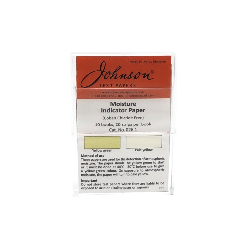 Moisture Indicator Paper | School Science Equipment ...